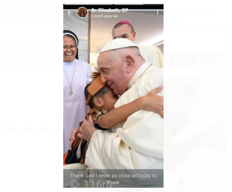 Paus Fransiskus Disambut Hangat oleh Anak-anak Yatim dan Pengungsi di Kedutaan Vatikan Jakarta ...